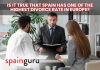 Is It True That Spain Has One of the Highest Divorce Rate in Europe?