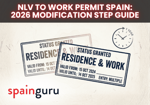 NLV to Work Permit Spain: 2026 Modification Step Guide
